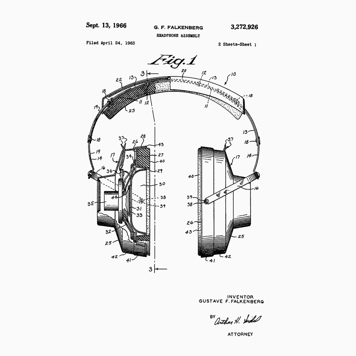 Headphones Patent – LewLow